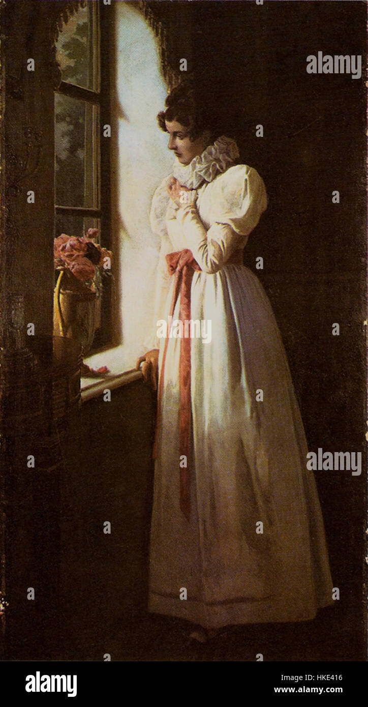 This painting by M. Klodt, created in 1886, is a dramatic rendering of a scene from Eugene ...