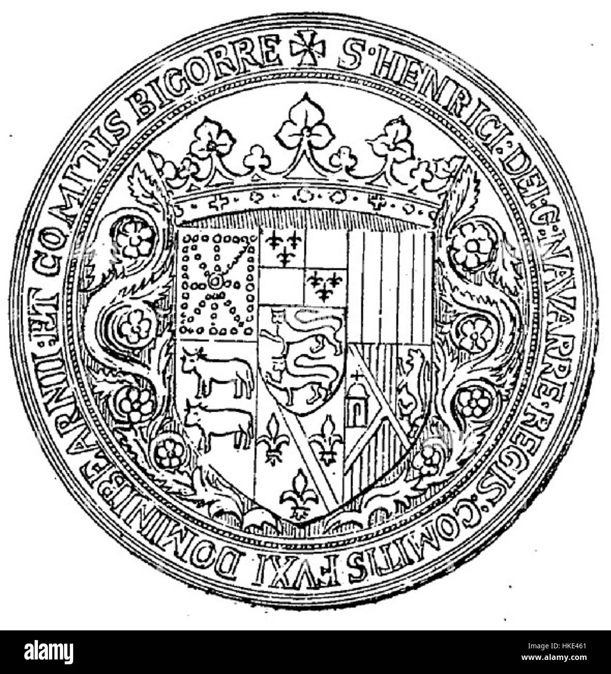 Henry king of navarre Black and White Stock Photos & Images - Alamy