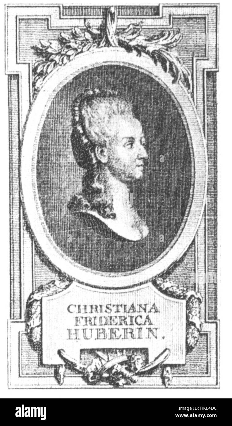Christiana Friderica Huber (1730-1799) was a German artist renowned for ...