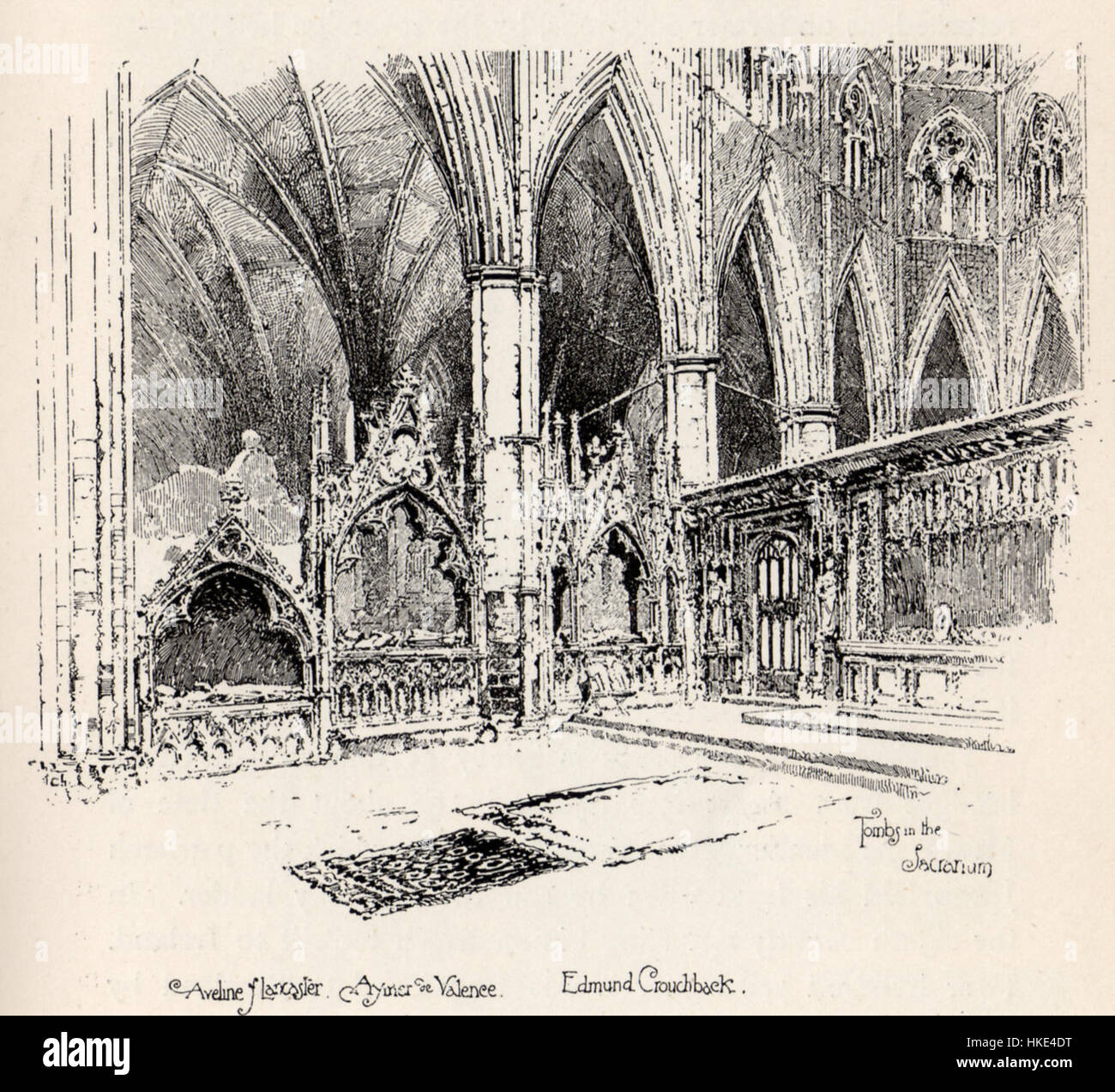 Sacrarium westminster abbey hi-res stock photography and images - Alamy