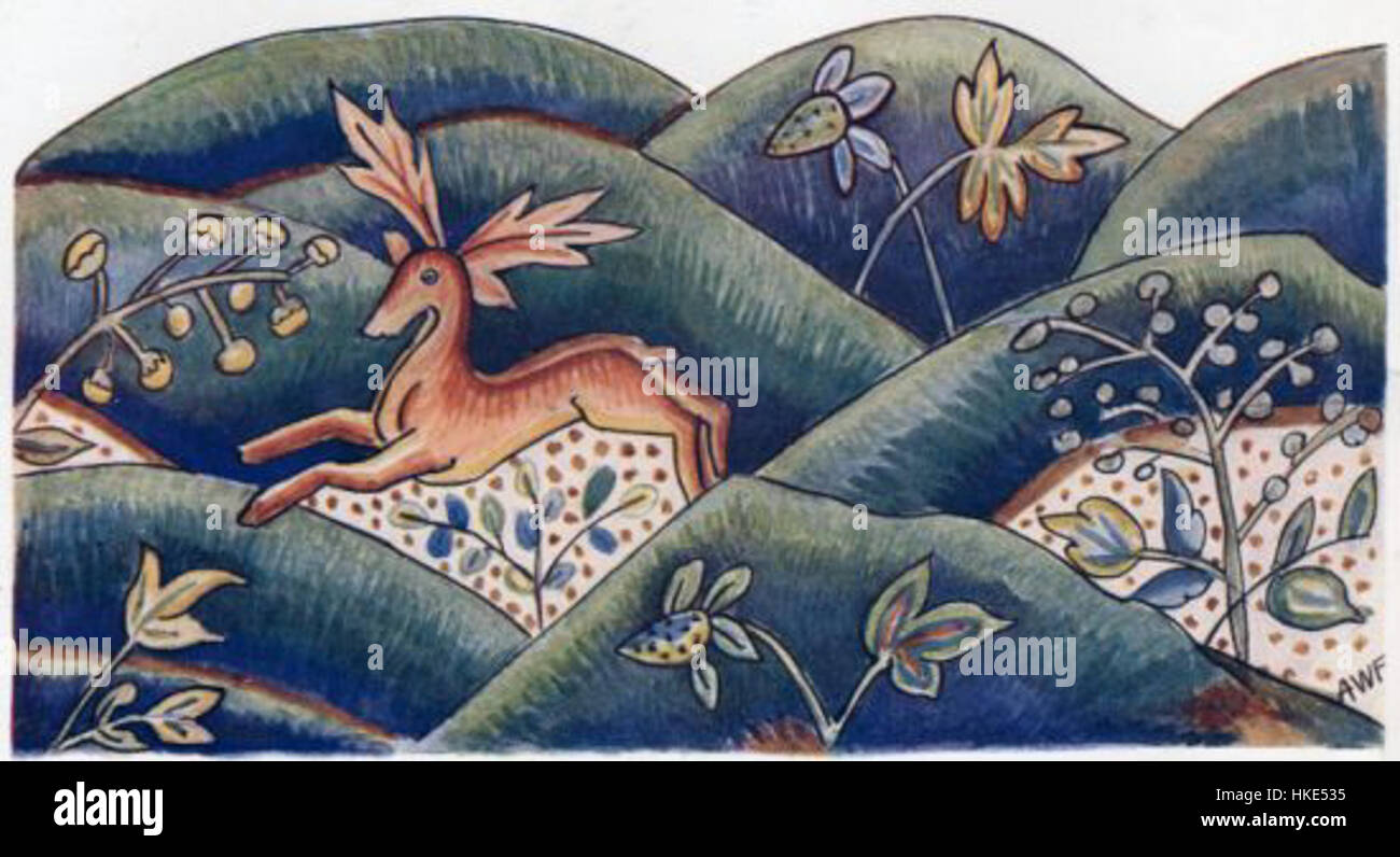 This Jacobean embroidery piece, titled 'Terra Firma,' showcases the ...