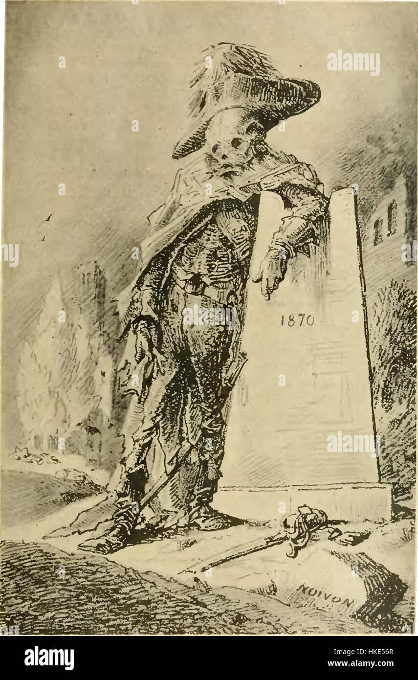 An illustration from 'Histoire Socialiste' by Jean Jaurès, a prominent ...