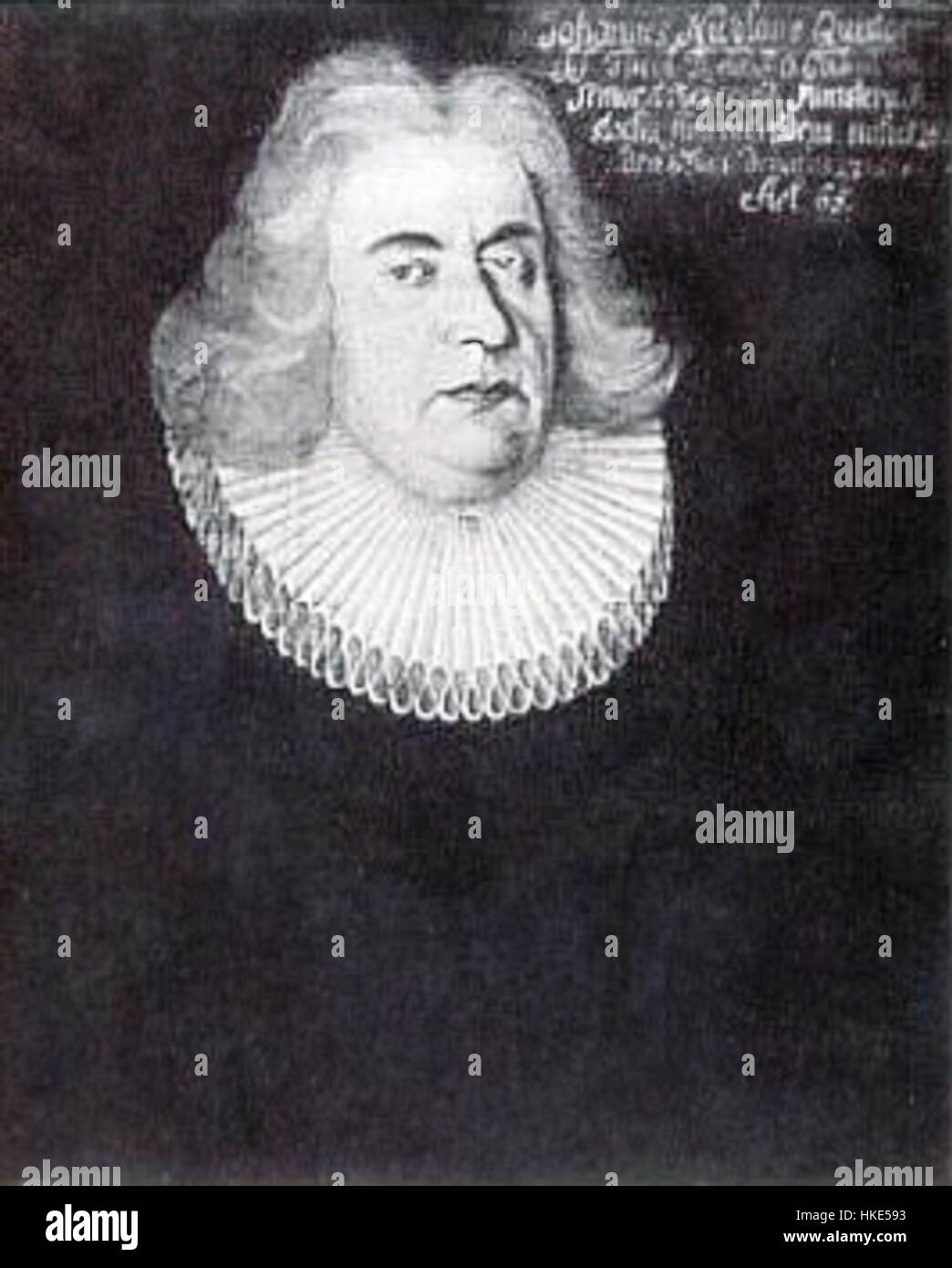 This portrait of Johann Nikolaus Quistorp from 1651 captures the ...