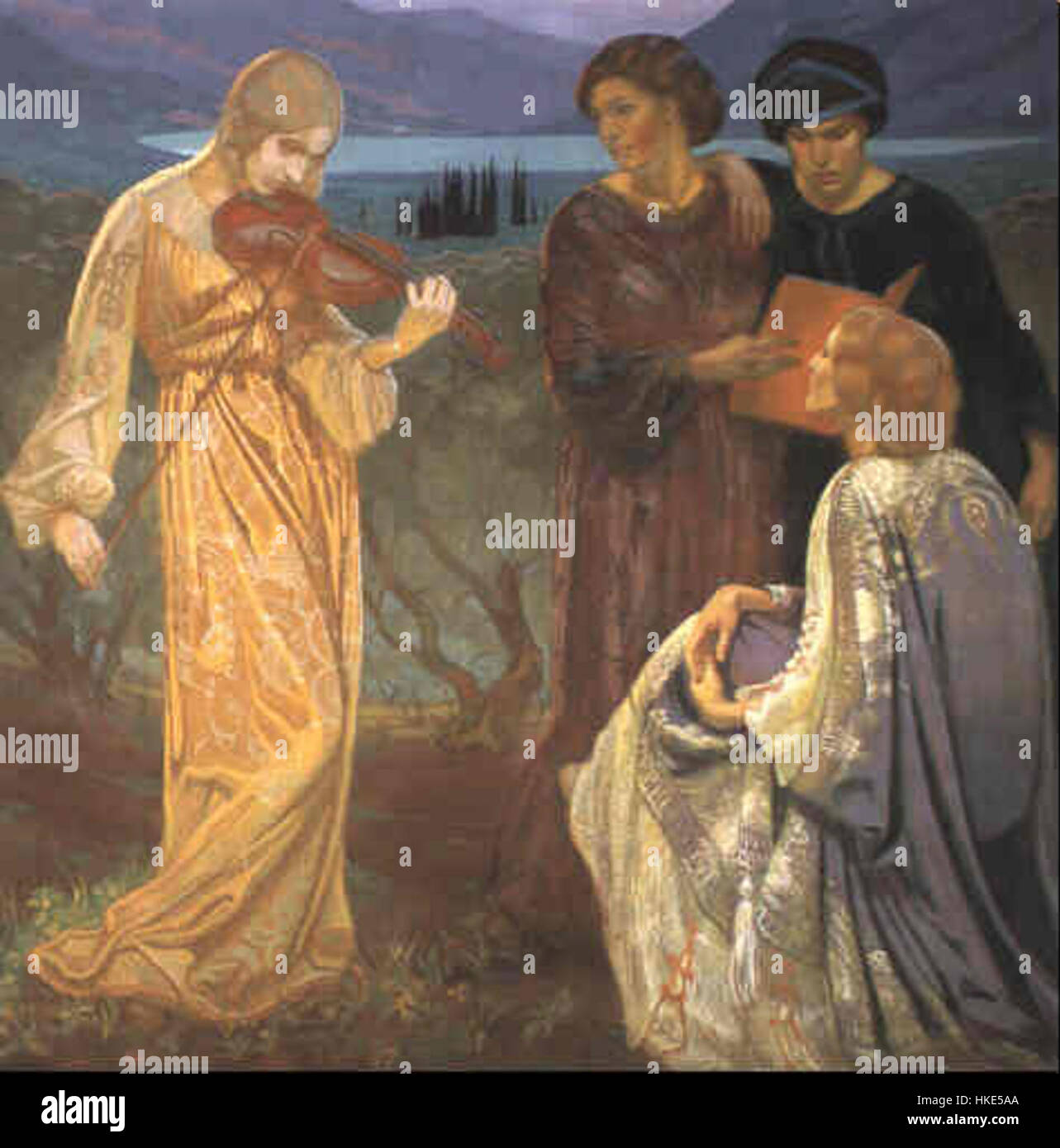 Irma von Duczynska's 'Harmonie' is an oil painting that captures the ...