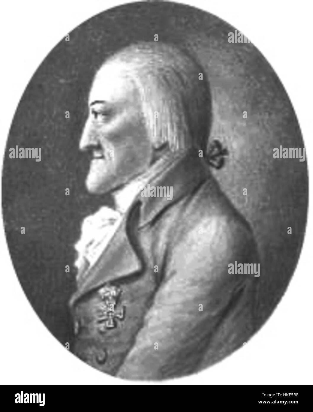 'Johann Thugut' is a portrait painting depicting the composer Johann ...