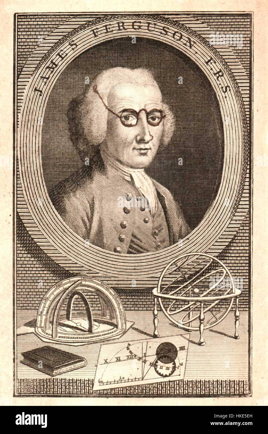 James Ferguson (1710–1776) was a Scottish astronomer and instrument ...
