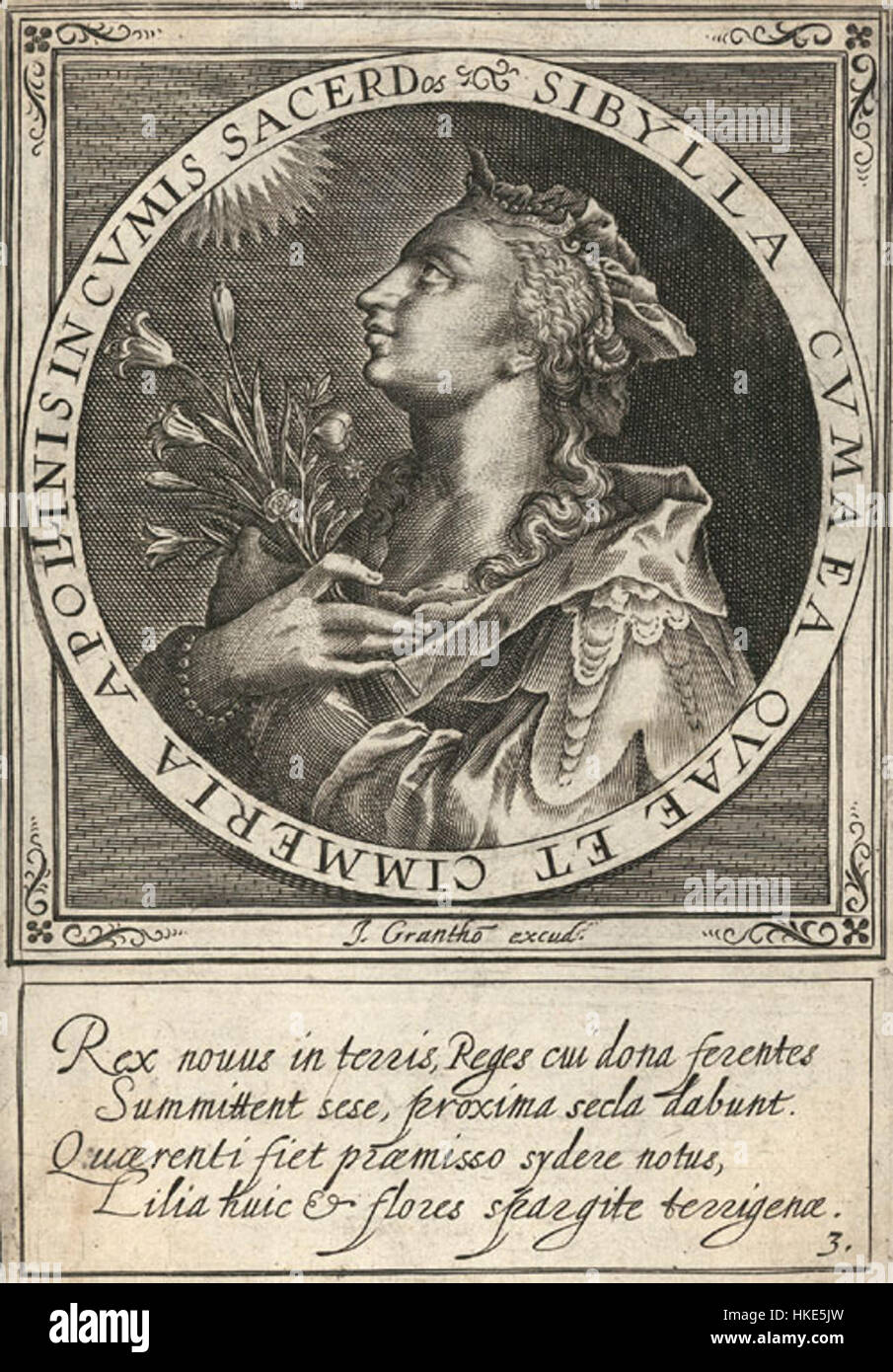 Jacques Granthomme's 'Sibylla Cumae' is a powerful oil painting ...