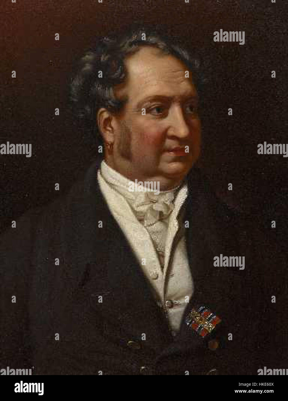 This portrait by Josef Stieler portrays Max I Joseph von Bayern, the ...