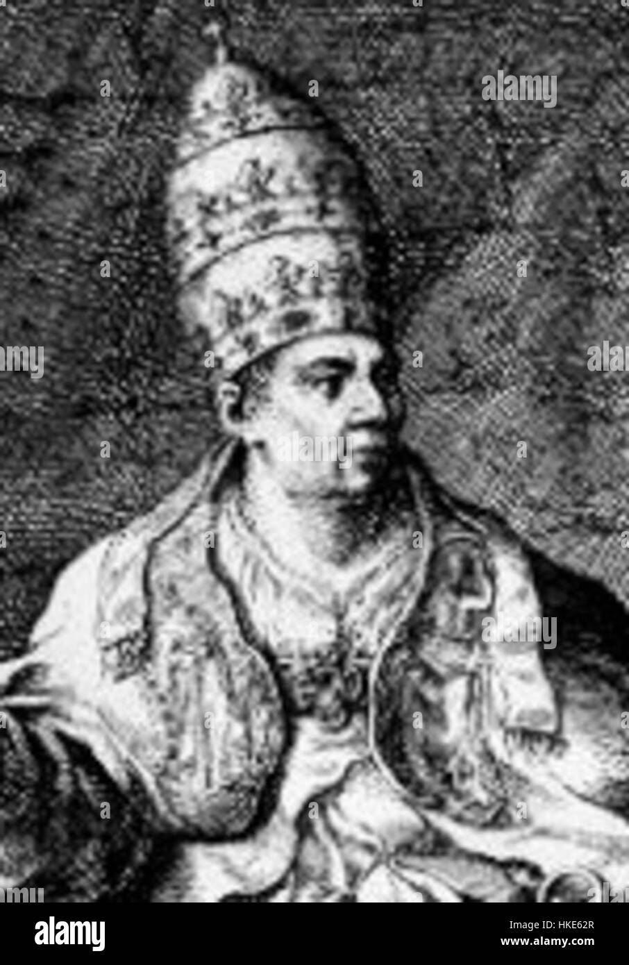 This portrait of Pope Alexander II captures the formal and religious ...