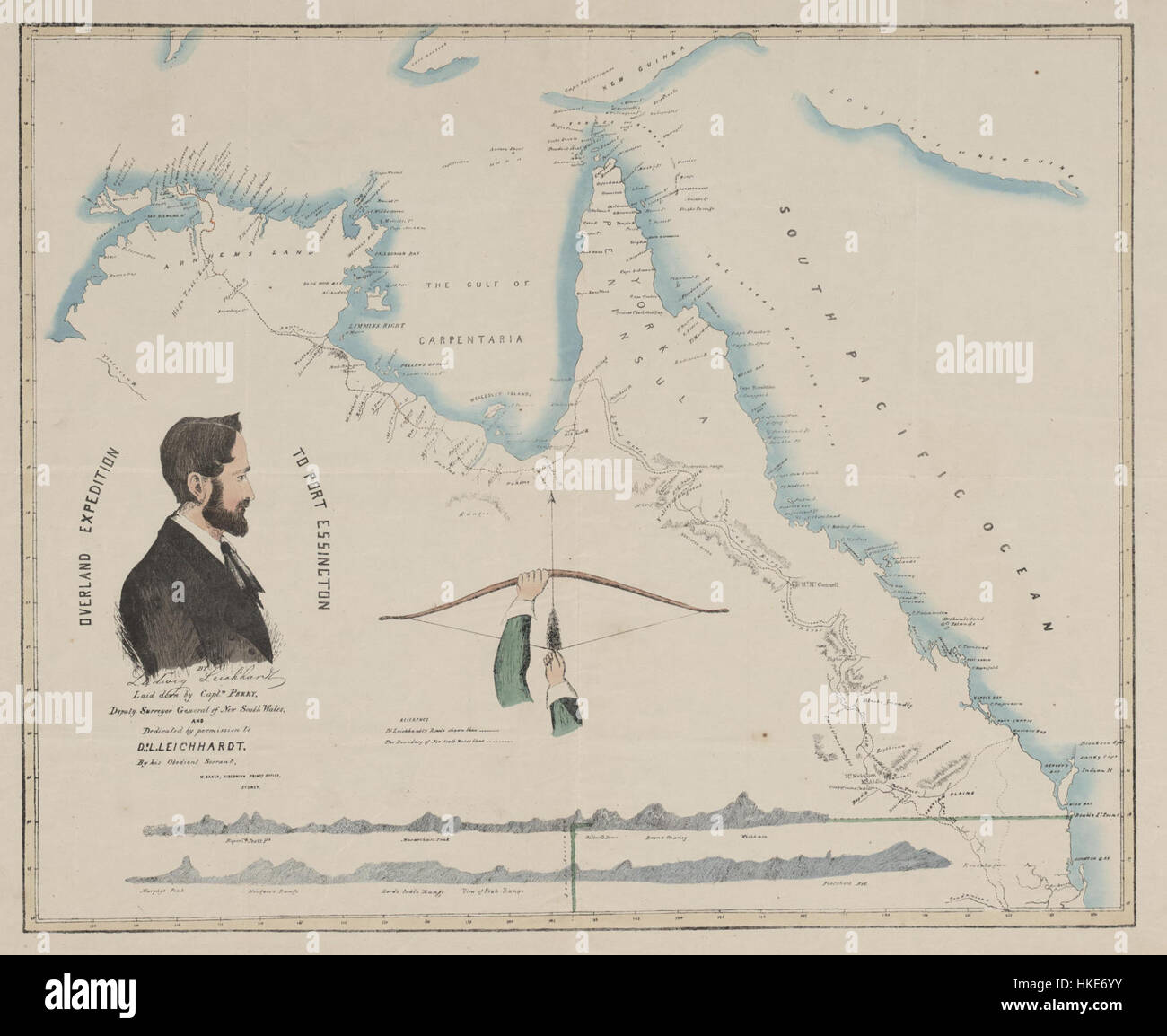 Ludwig Leichhardt (1813-1848) was a German explorer who made ...