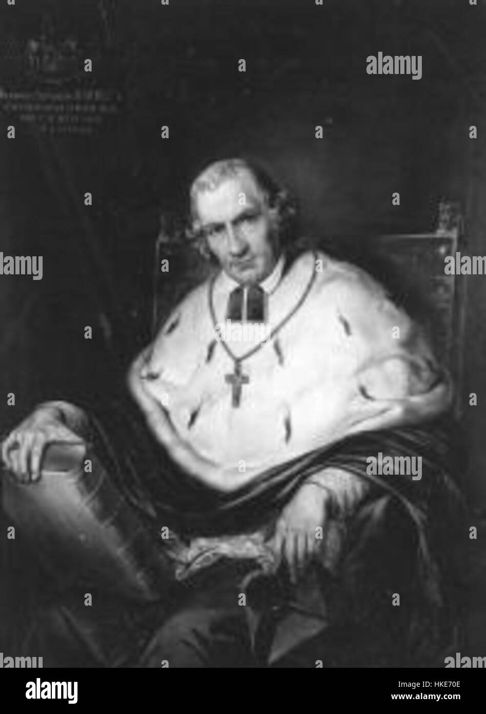 This portrait by Jean Arnold Barrett captures a distinguished figure in ...