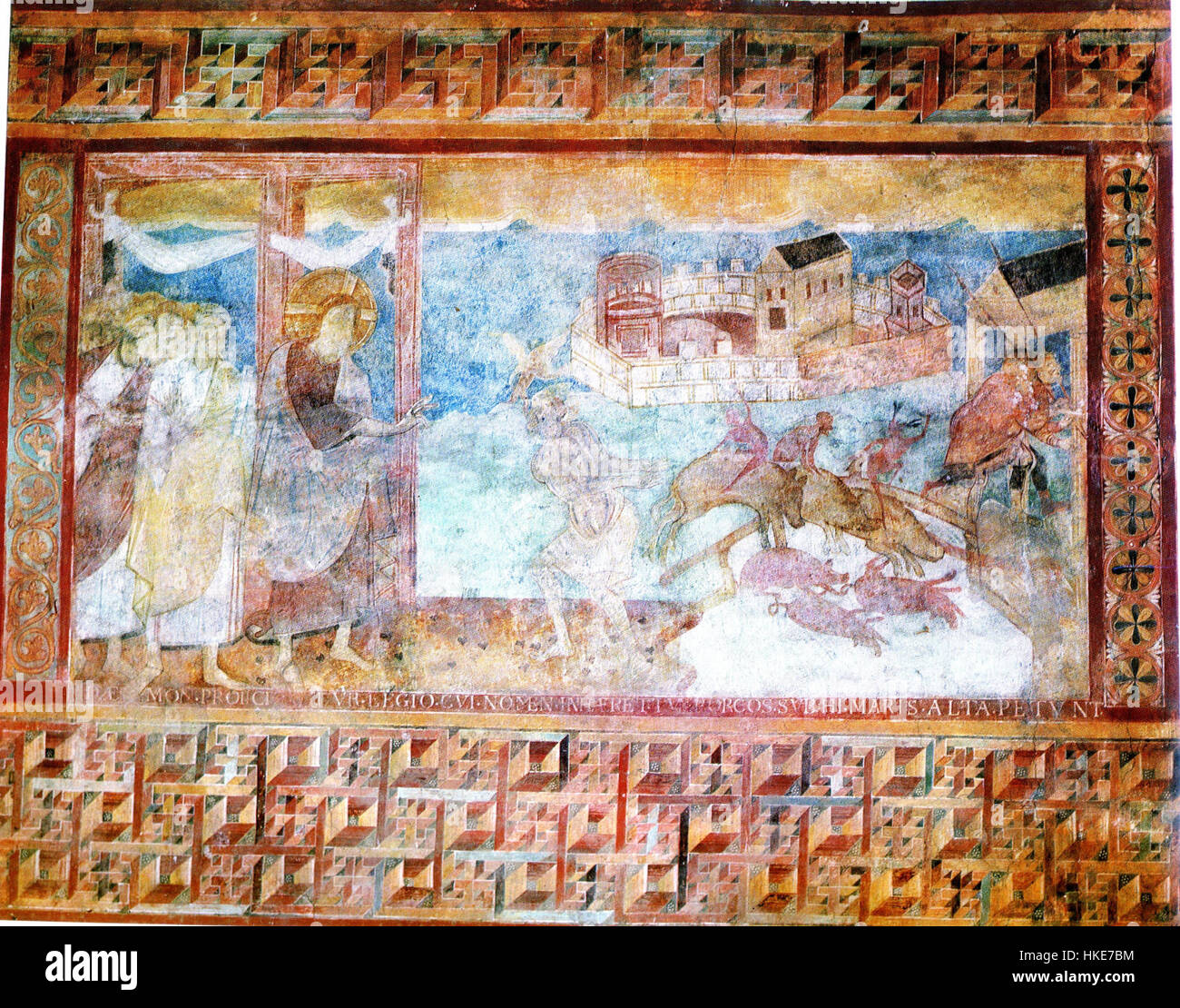 The Reichenau Oberzell Fresco 1 is a significant example of medieval ...