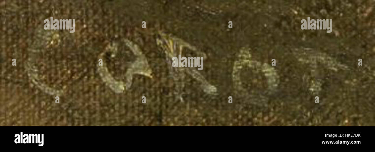 The painting showcases the signature work of Jean Baptiste Camille ...