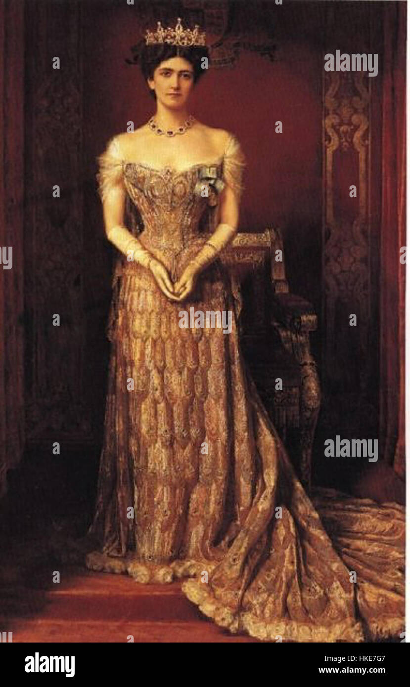 The portrait of Mary Curzon, Baroness Curzon of Kedleston, captures her ...