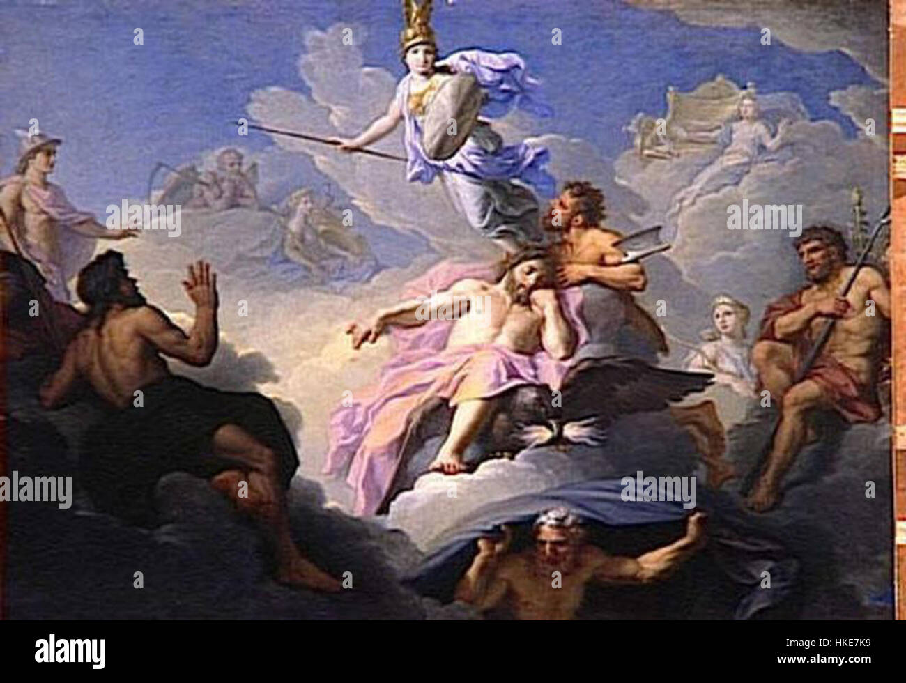 Minerva symbolizing wisdom hi-res stock photography and images - Alamy