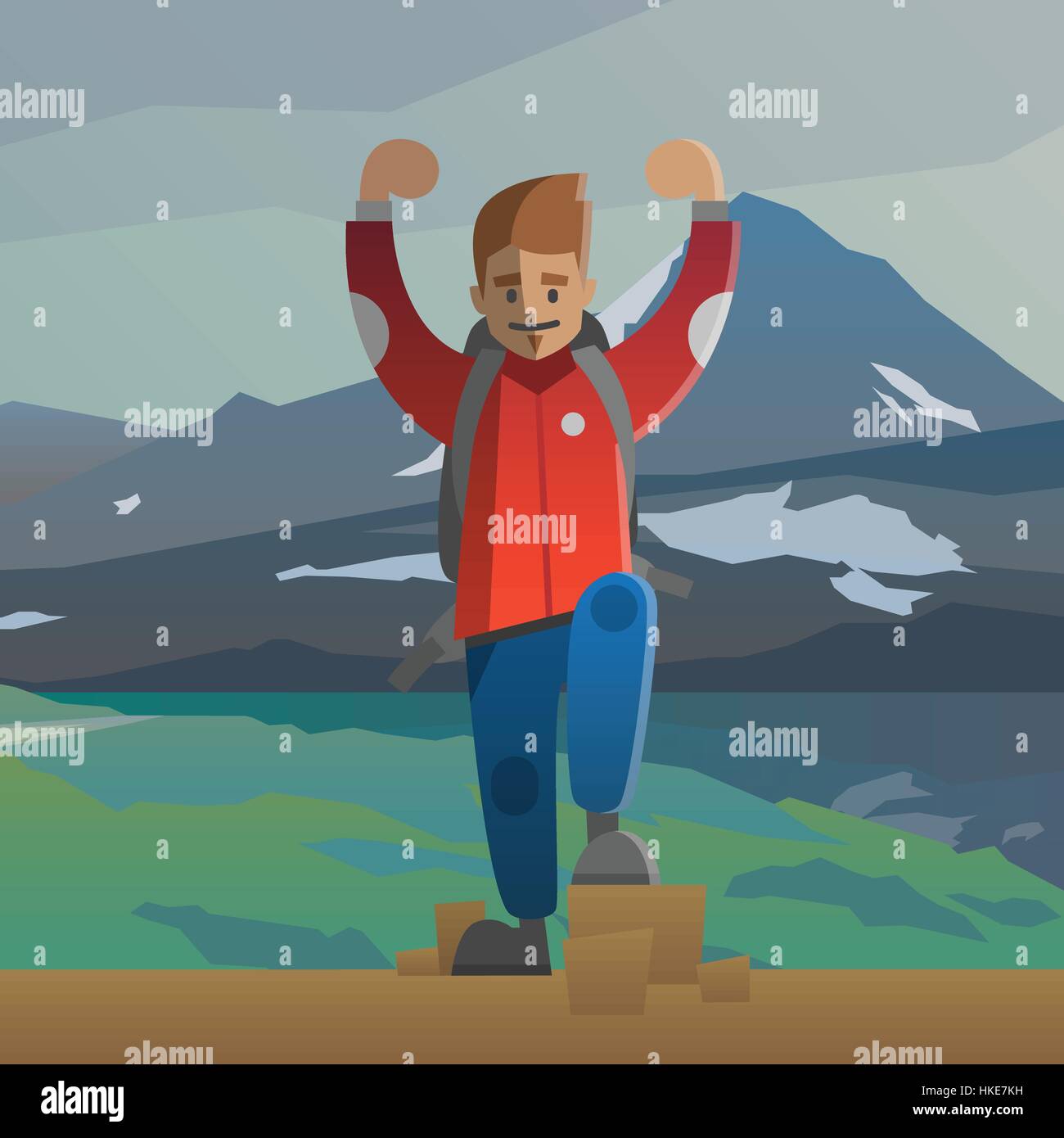 Face young man green Stock Vector Images - Alamy