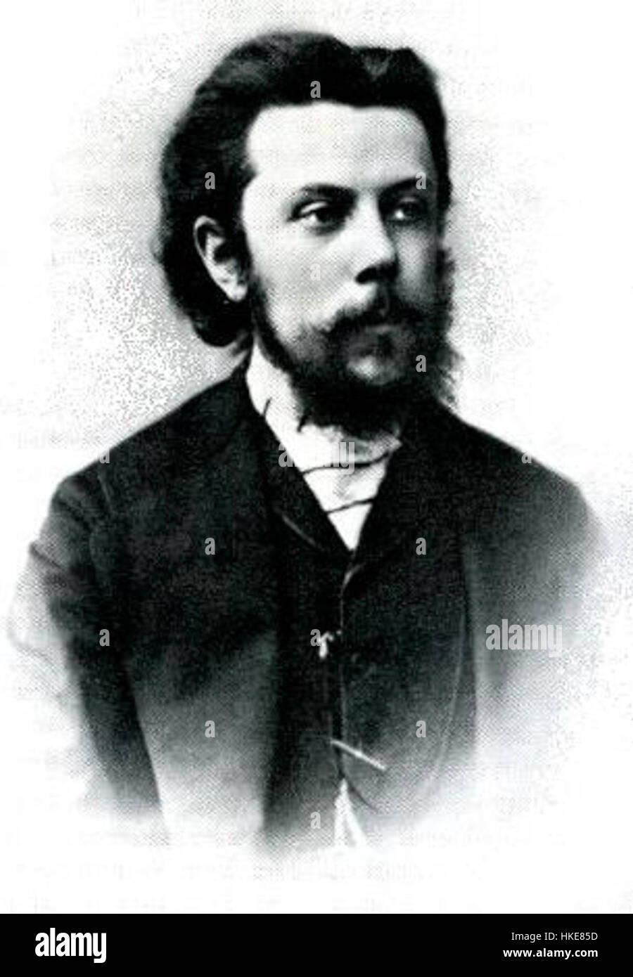 This portrait of Modest Musorgskiy, created in 1865, captures the ...