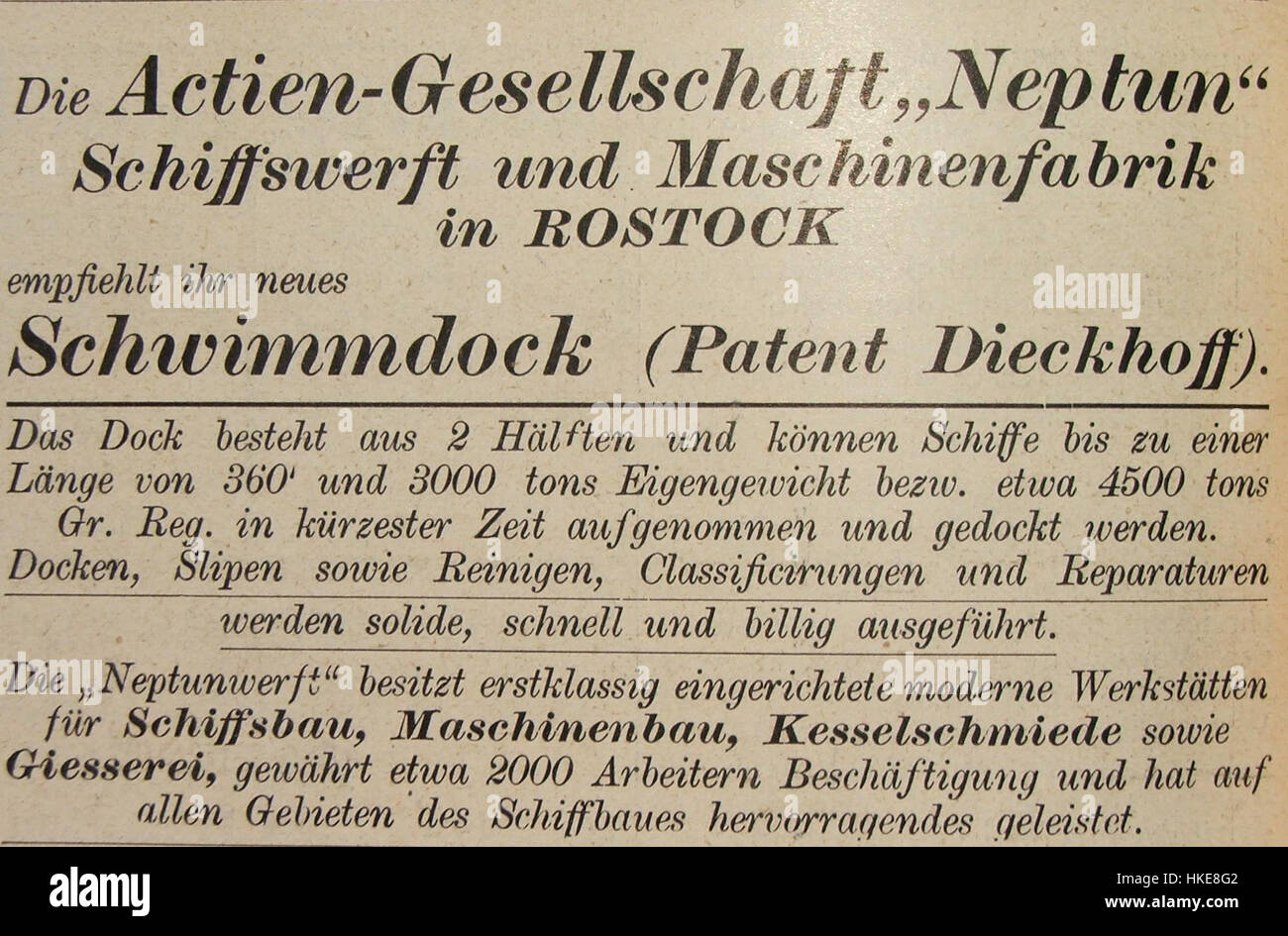 *Neptun Werbung* is a vintage advertisement piece, featuring Neptune ...