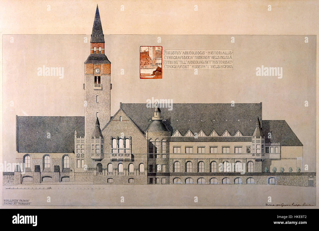 A painting from the National Museum of Finland, reflecting the nation's ...