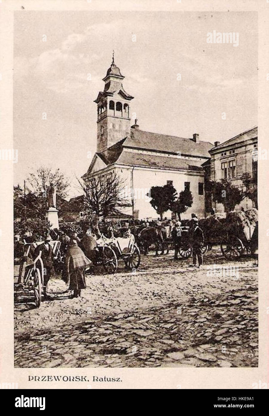 'POL Przeworsk Ratusz' portrays the historic town hall of Przeworsk ...