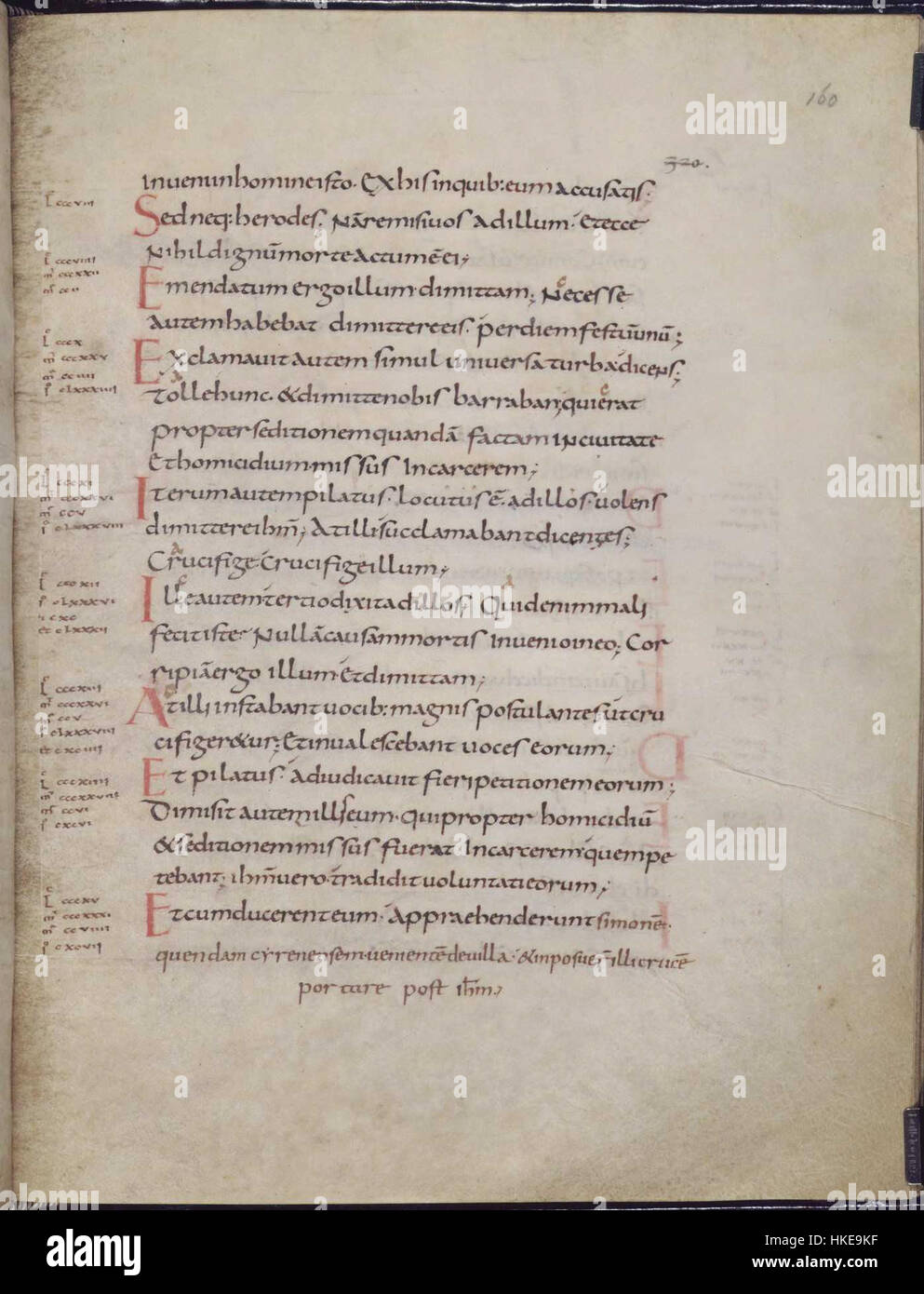 The 'Minuscule Caroline' manuscript showcases the Caroline minuscule ...