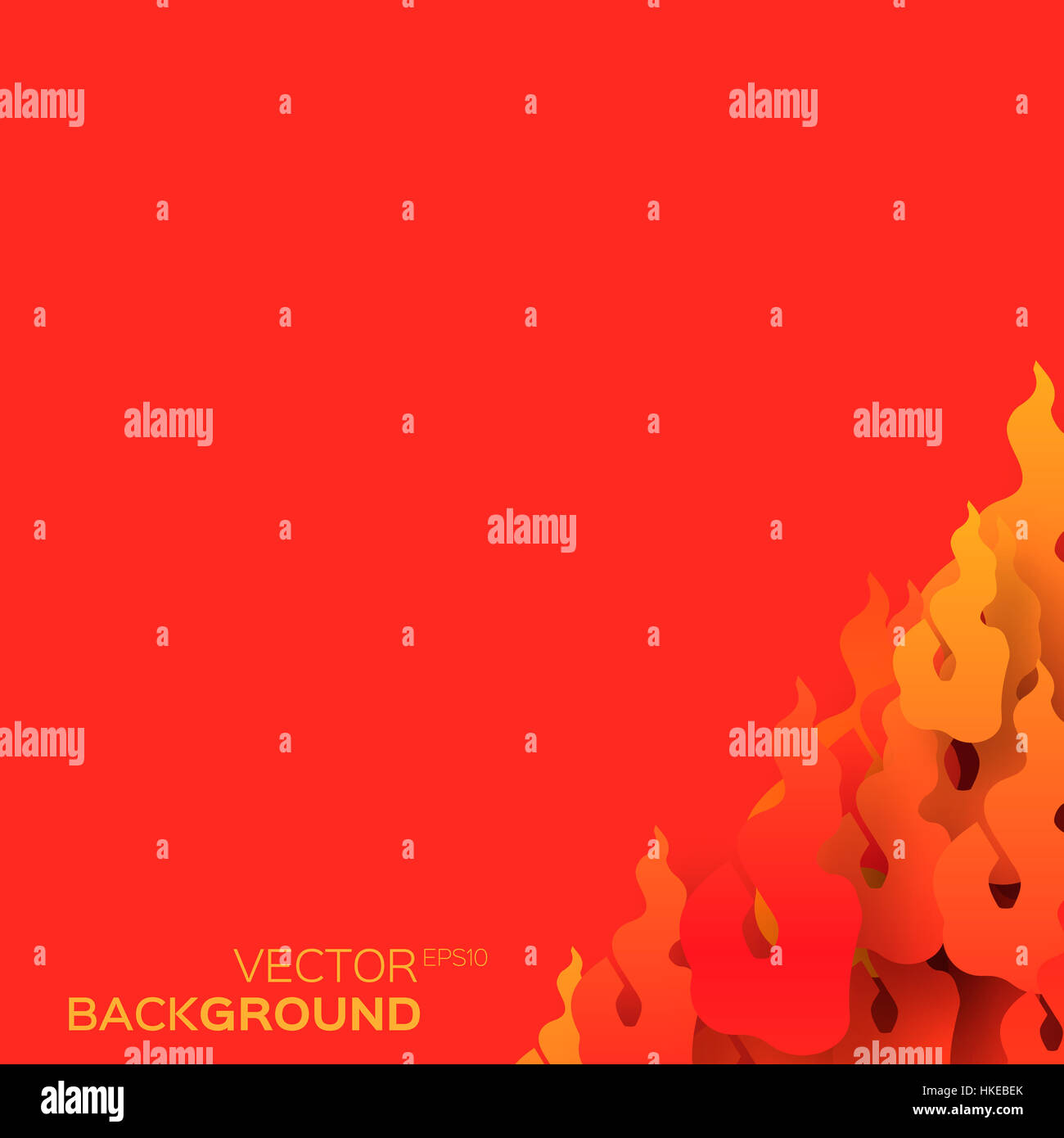 Classical Traditional Chinese paper flame shapes, fiery concept design ...