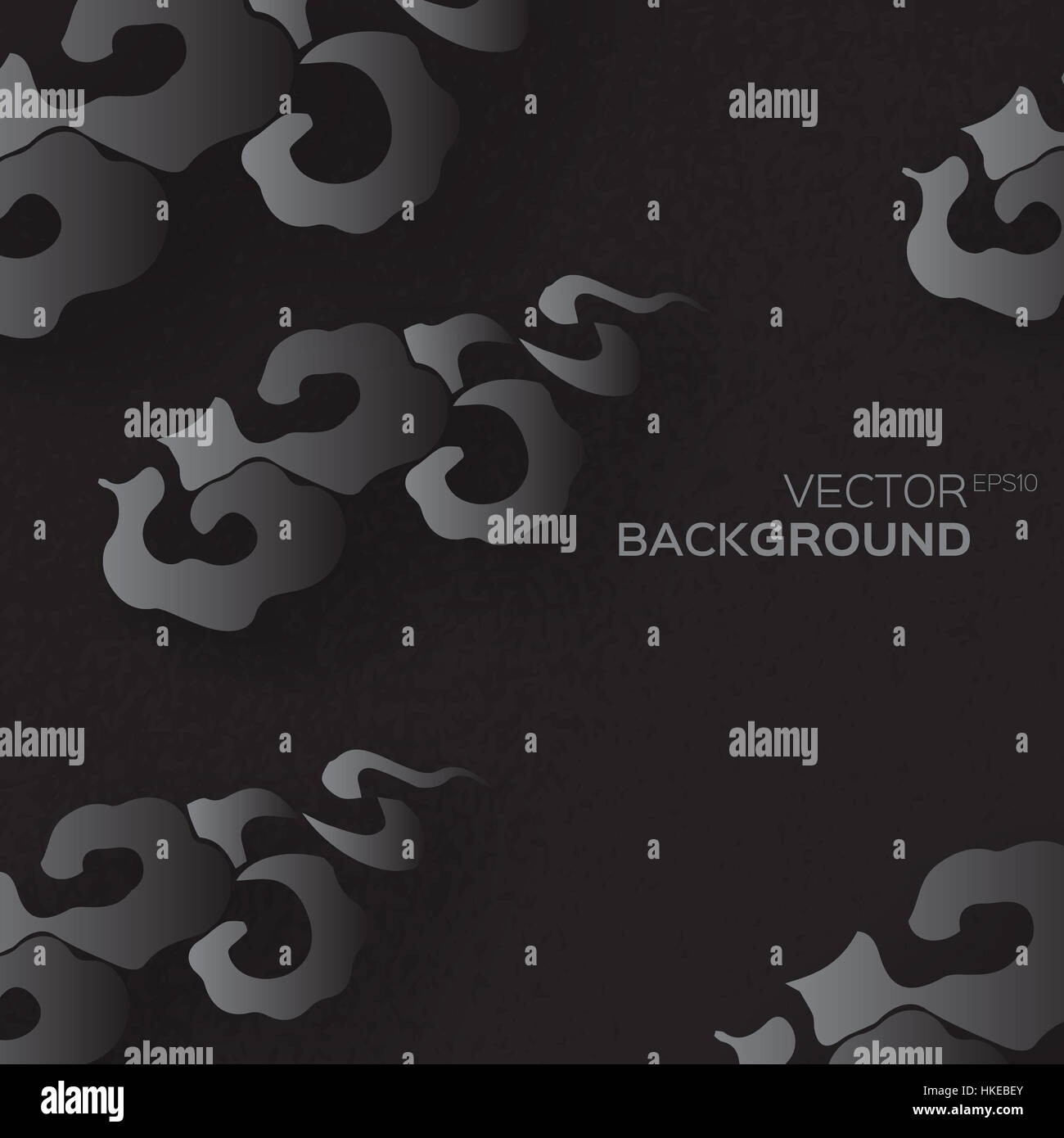 Classical Traditional Chinese paper clouds shapes, cloudy season ...