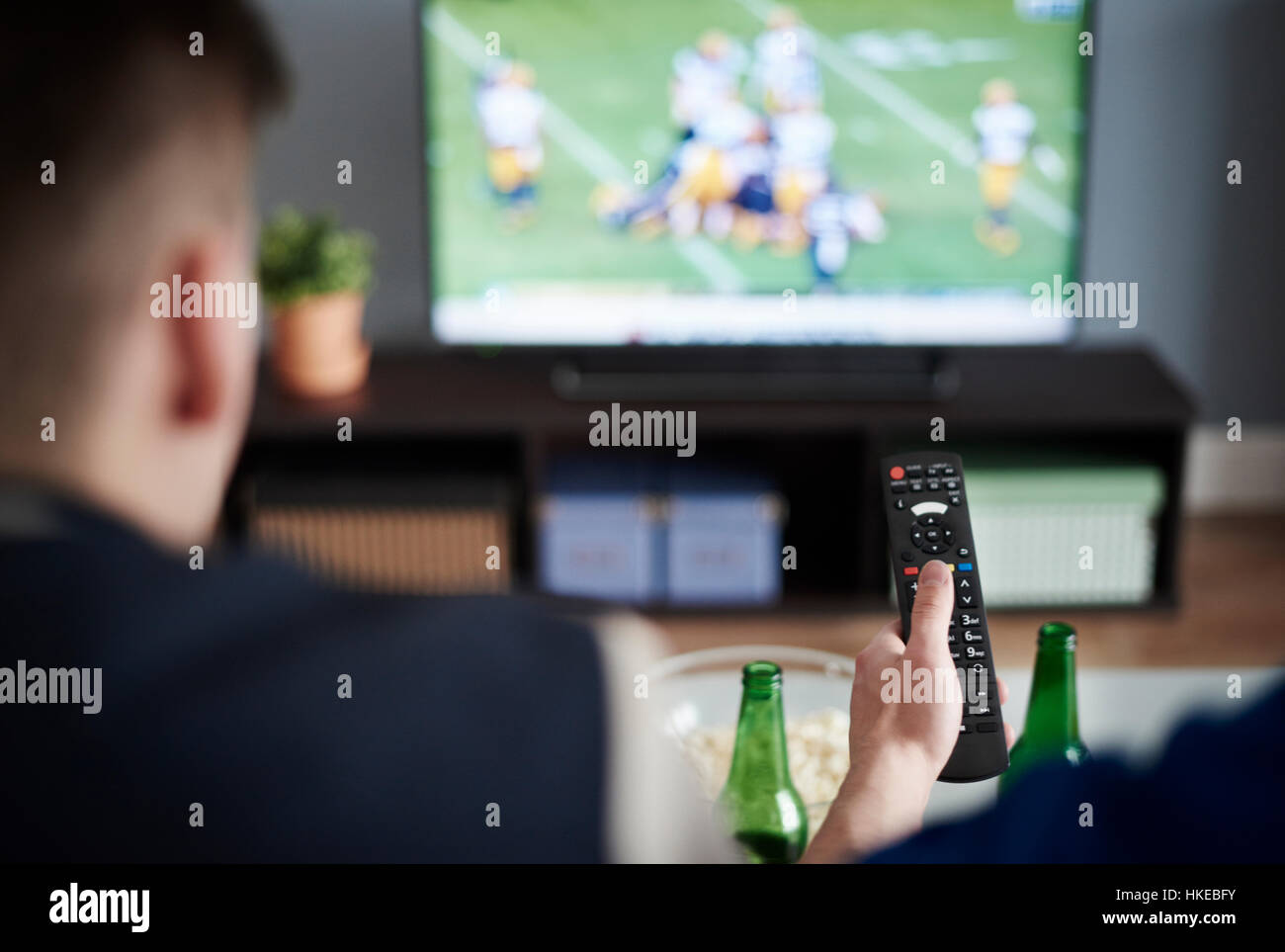 Watching, anticipation, football hi-res stock photography and images ...