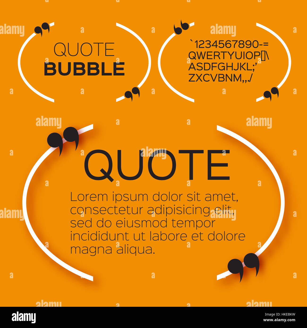 Quote bubble. Empty Citation text box template. Quote blank Stock Photo ... Quote bubble. Empty Citation text box template. Quote blank Stock Photo ...