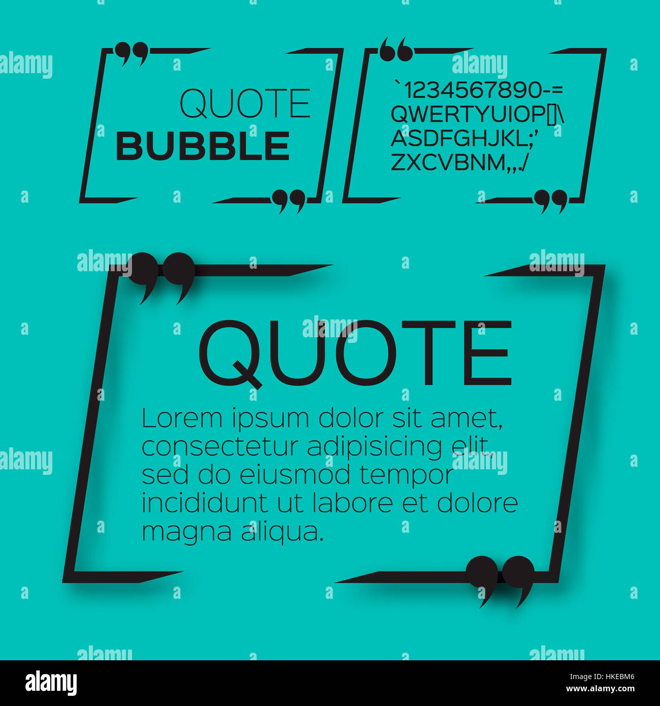 Quote bubble. Empty Citation text box template. Quote blank Stock Photo ... Quote bubble. Empty Citation text box template. Quote blank Stock Photo ...