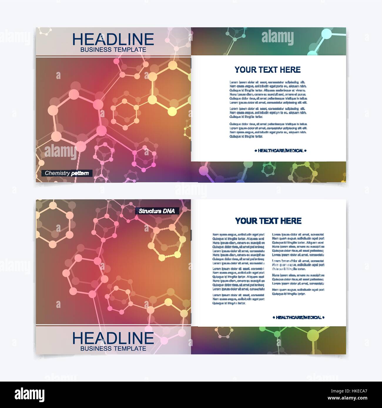 Templates for square brochure. Leaflet cover presentation. Business ...