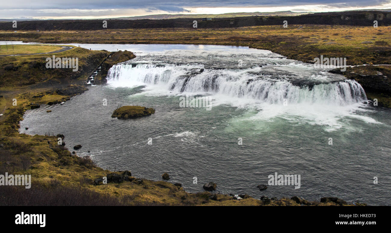 Images of Reykjavik, Iceland Featuring: Faxi Waterfall, Iceland Where ...