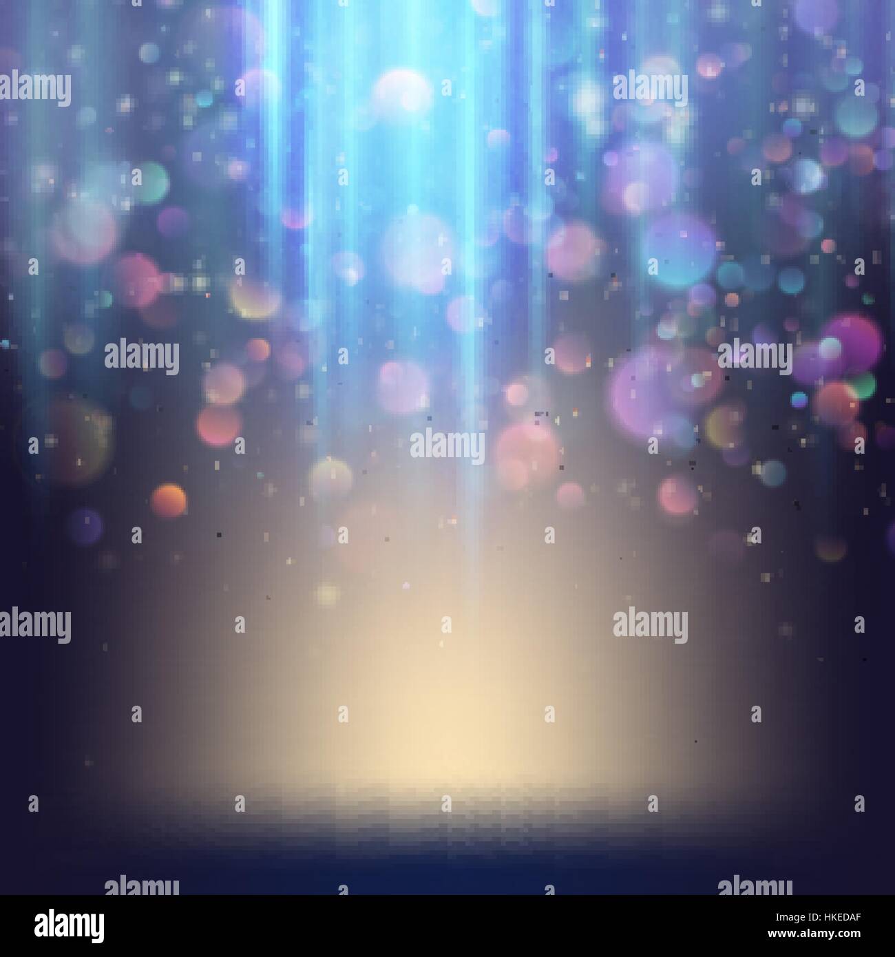 Background with bright magic lights. EPS 10 vector file included Stock ...