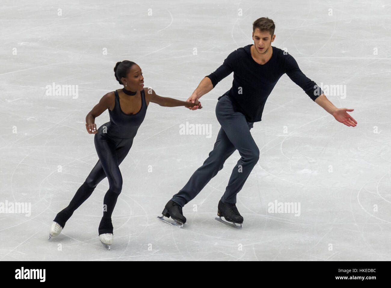 Vanessa James, Morgan Cipres Stock Photo - Alamy