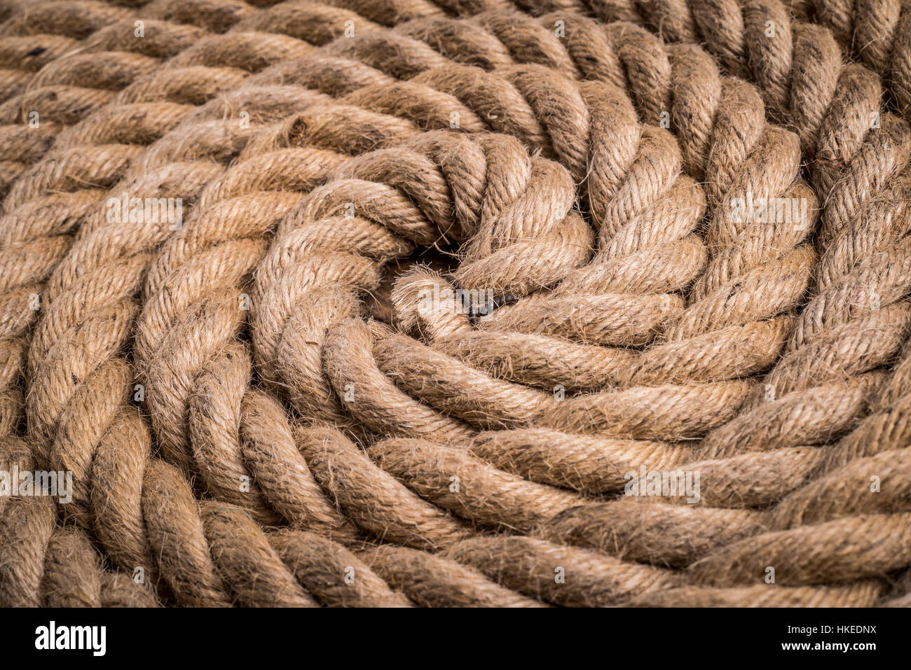 hemp rope spiral - origination concept Stock Photo - Alamy