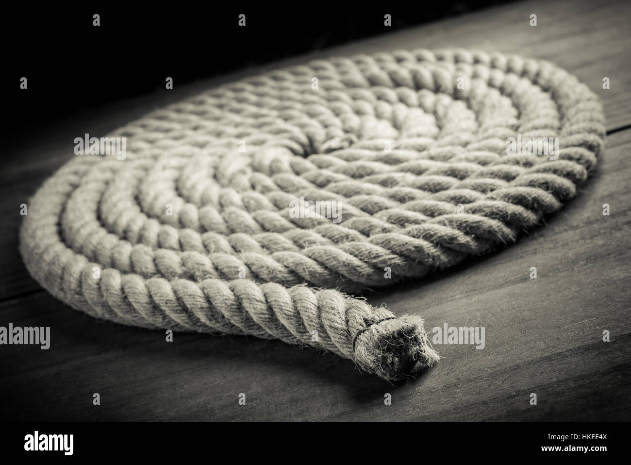 hemp rope spiral - origination concept Stock Photo - Alamy