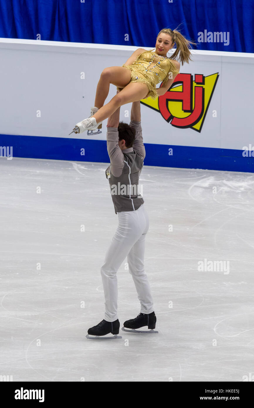 Lola Esbrat, Andrei Novoselov Stock Photo - Alamy