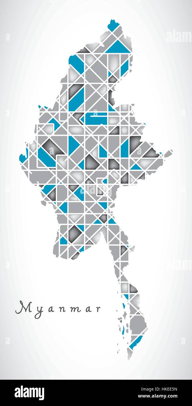 Mainland myanmar Stock Vector Images - Alamy