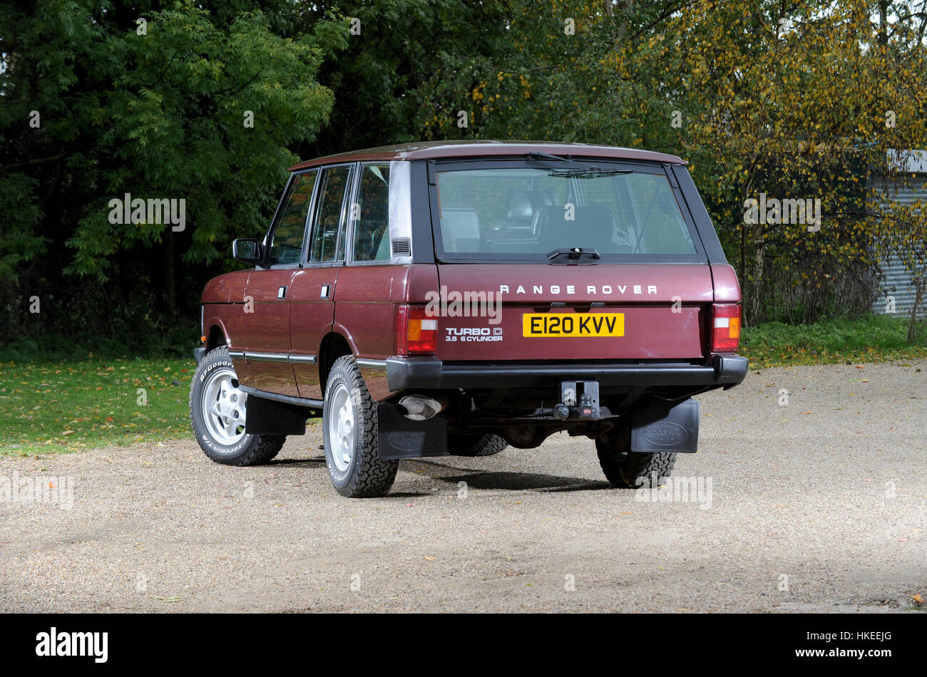 1987 Range Rover classic, original shape 4 door fitted with a 6 ...