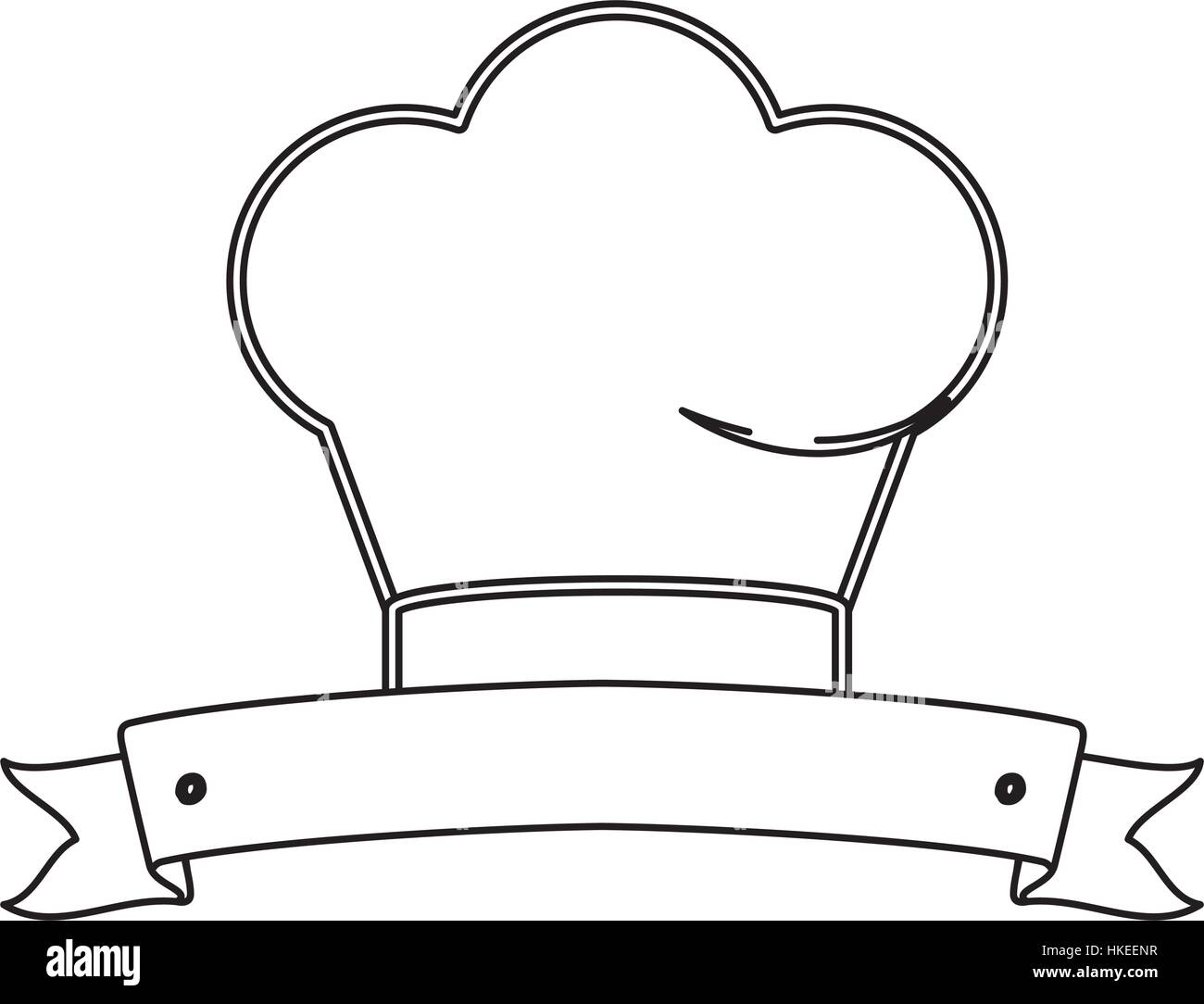 Chef hat symbol icon vector illustration graphic design Stock Vector ...