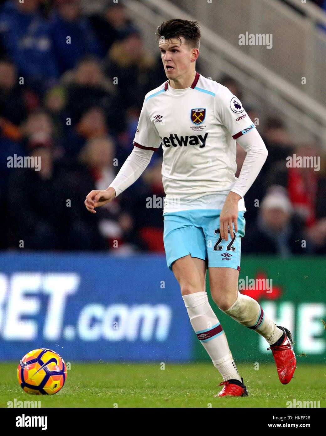 West Ham United's Sam Byram Stock Photo - Alamy