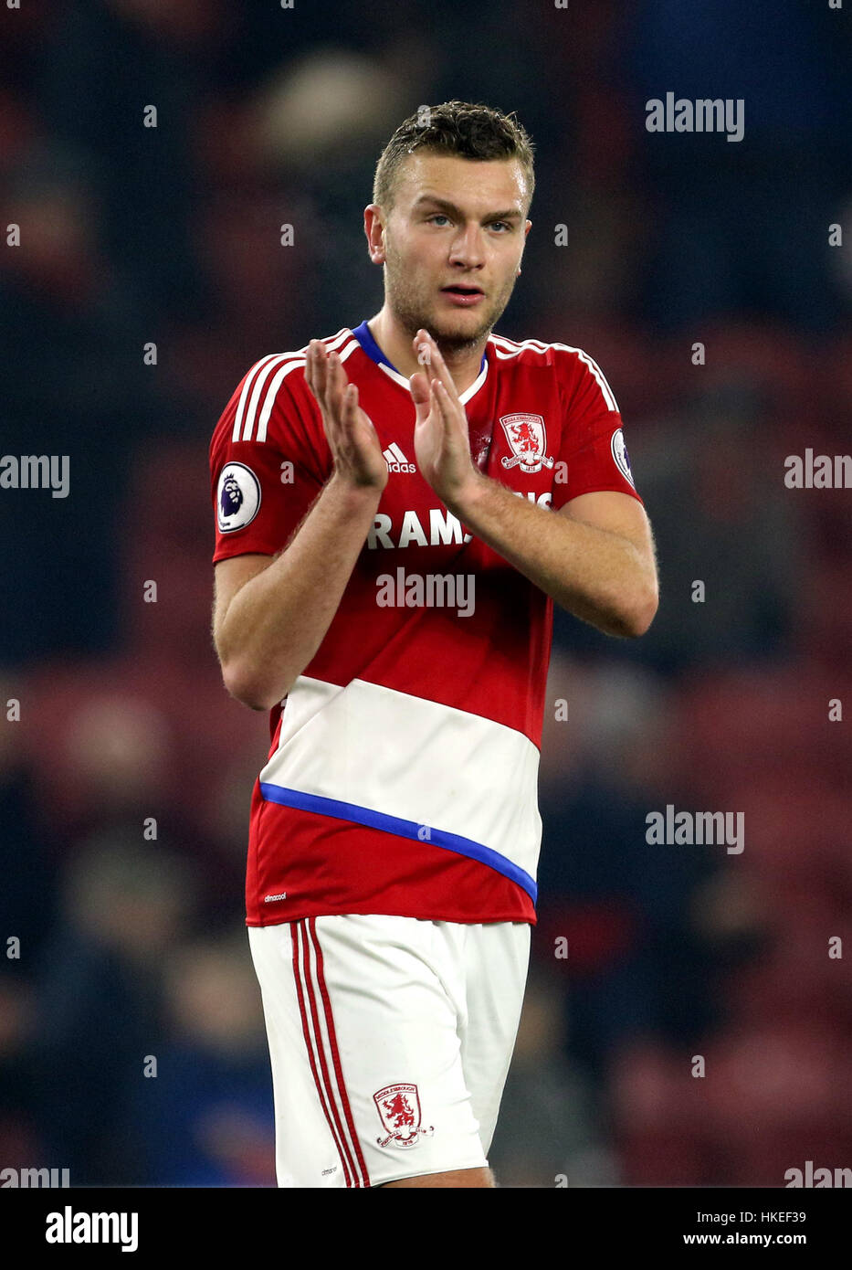 Middlesbrough's Ben Gibson Stock Photo - Alamy