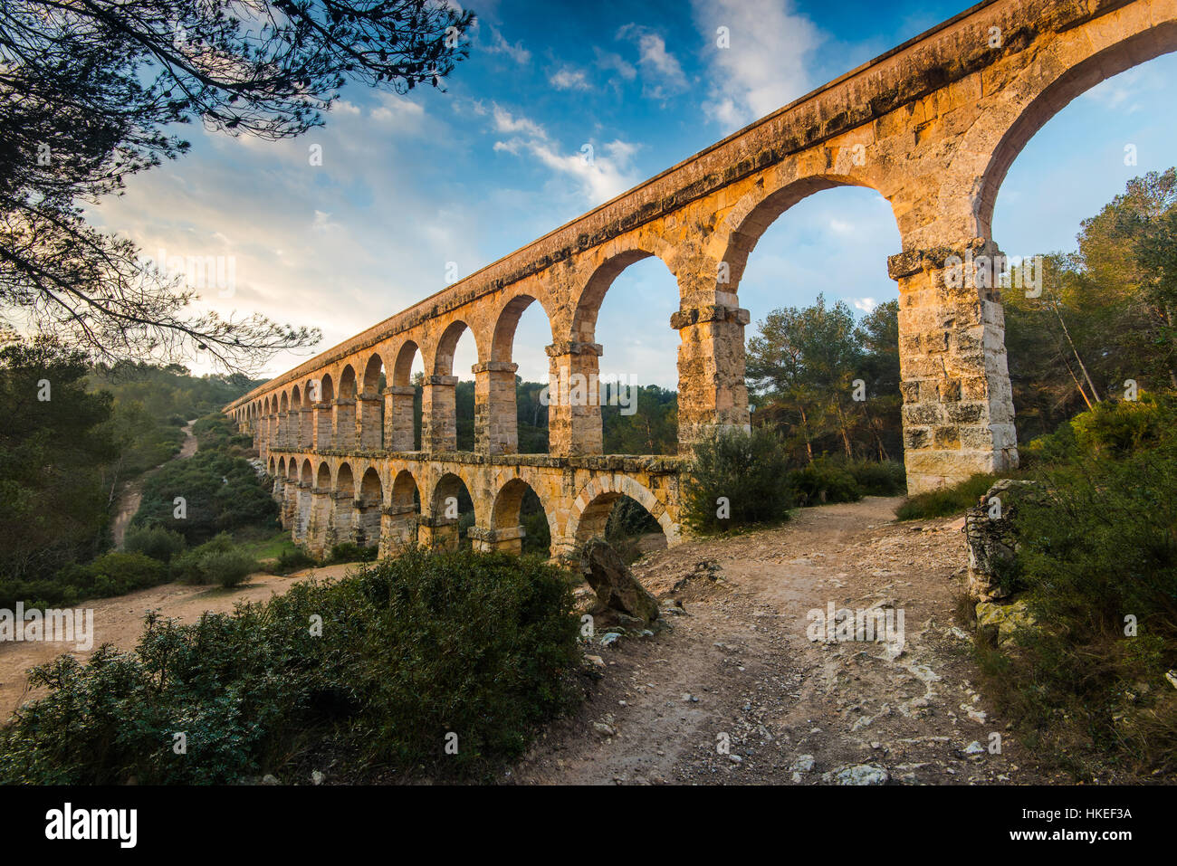 Tarragona devil bridge hi-res stock photography and images - Alamy