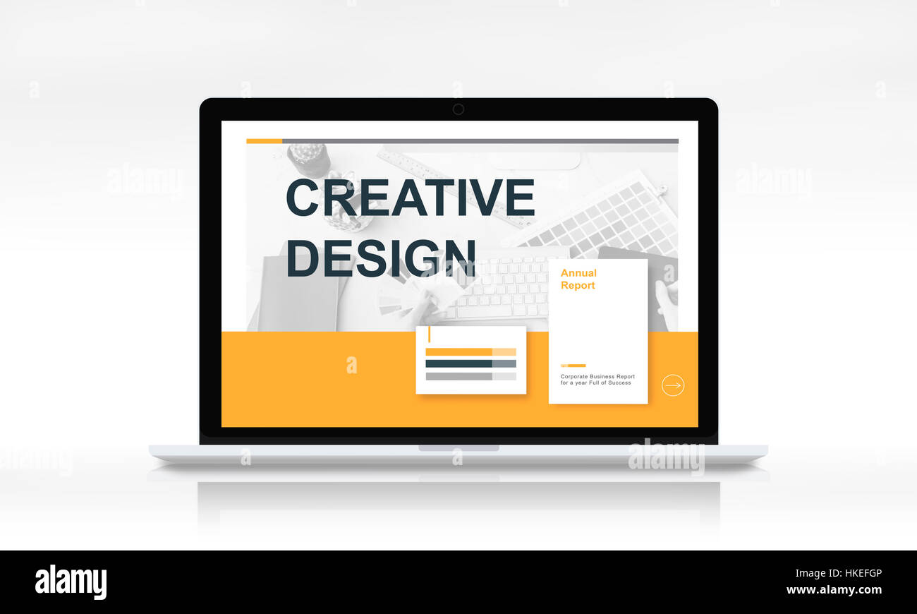 Creative Thinking Process Design Graphic Concept Stock Photo - Alamy