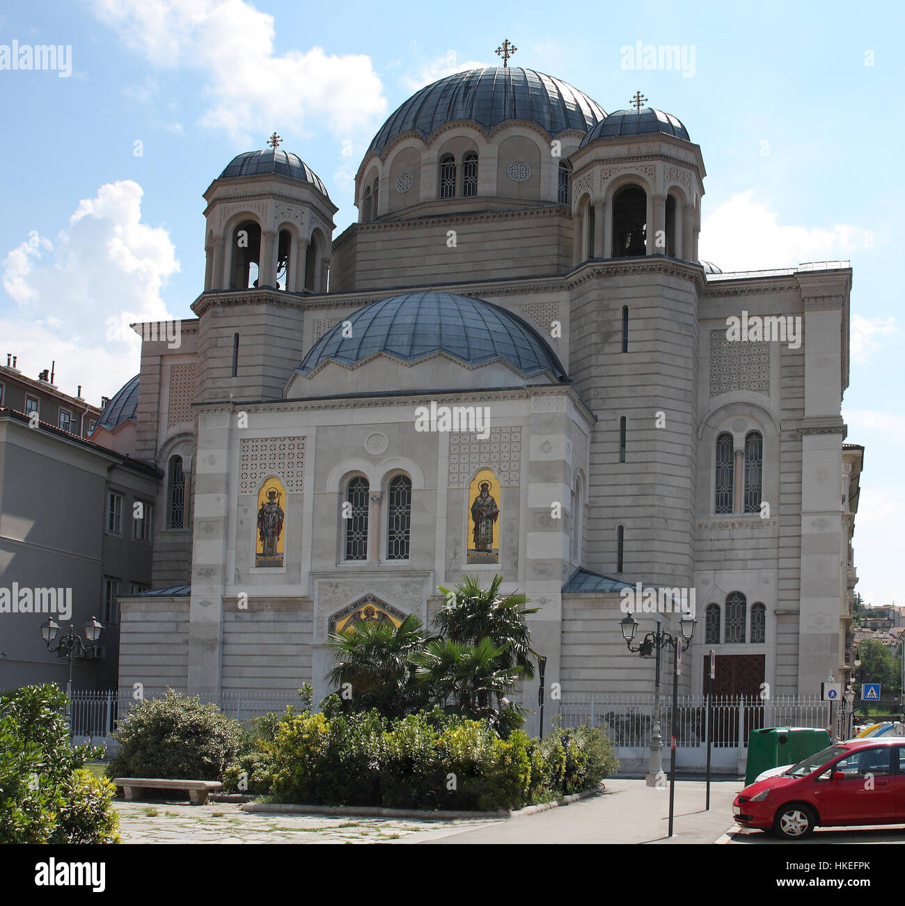 Saint Spiridon Church in Trieste, Italy Stock Photo - Alamy