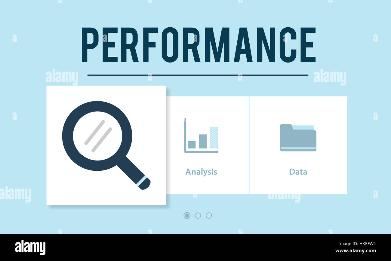 Statistics Information Perfomance Chart Concept Stock Photo - Alamy