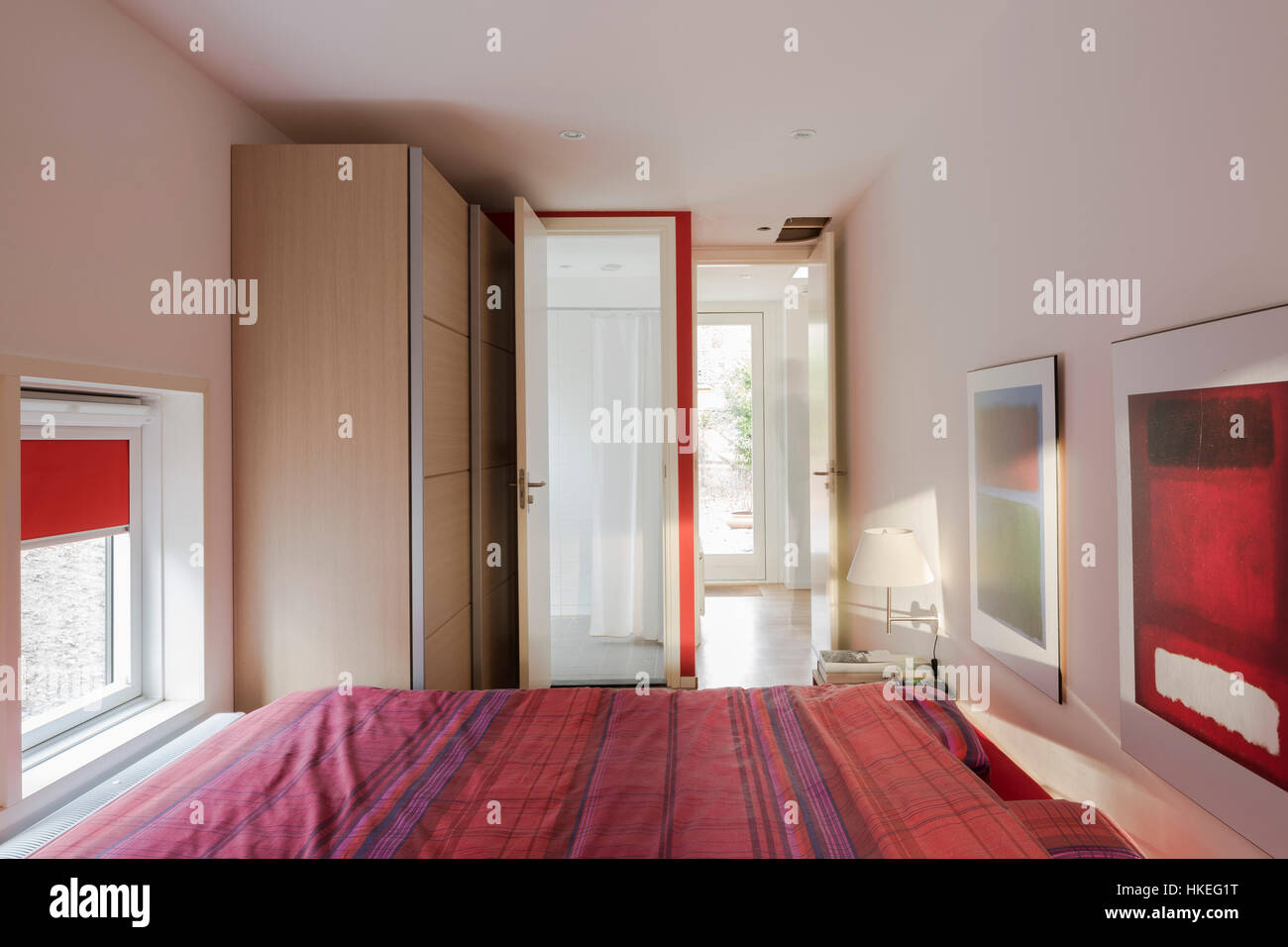 One side of bedroom with view into one ensuite. Each occupant has their ...