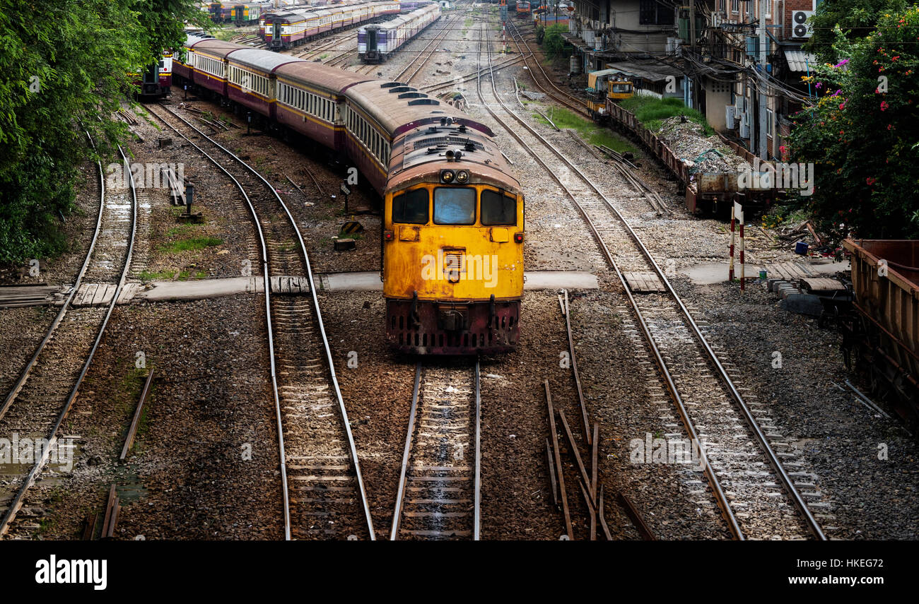 Train Transportation Railway Concept Stock Photo - Alamy