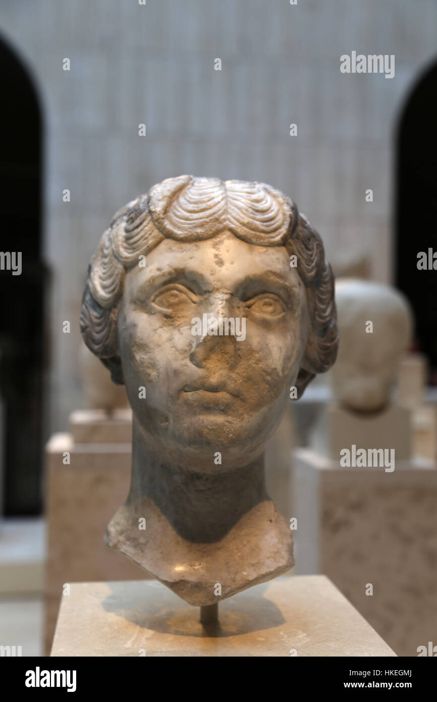 Faustina Minor (130-176. Empress consort of the Roman Empire. Wife of ...