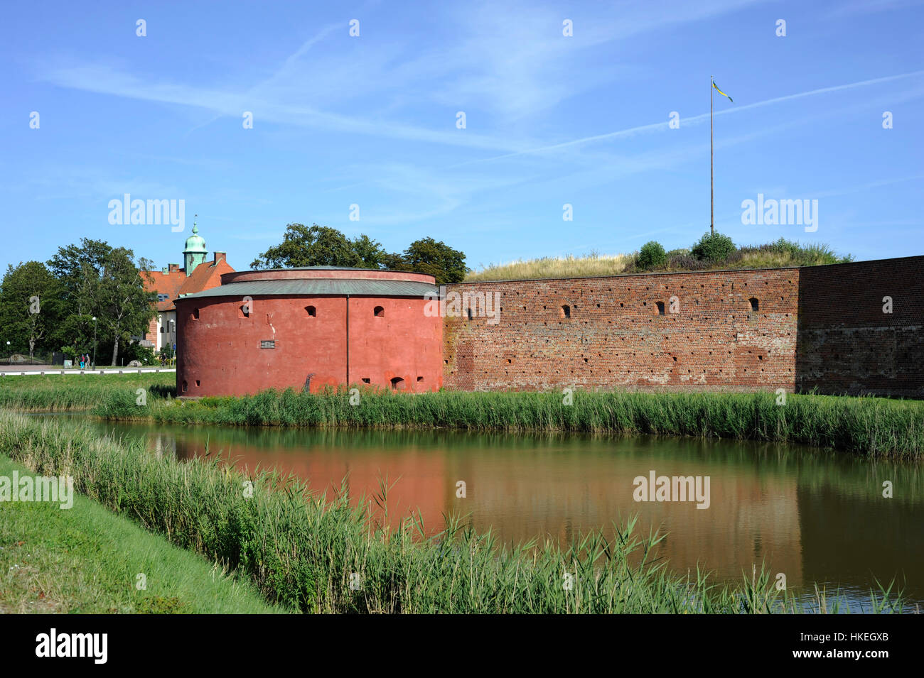 Sweden. Malmo Castle. Built in 1434 and reconstruction in 16th century ...